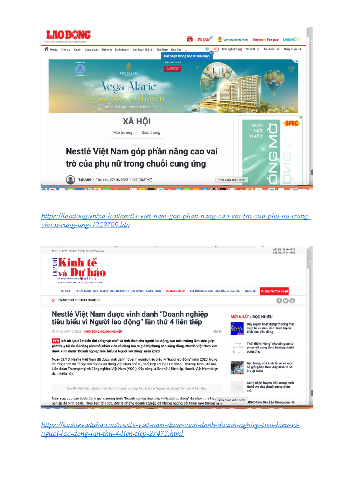 Nhom2 - làm bài dự án 1 - laodong/xa-hoi/nestle-viet-nam-gop-phan-nang-cao-vai-tro-cua-phu-nu ...