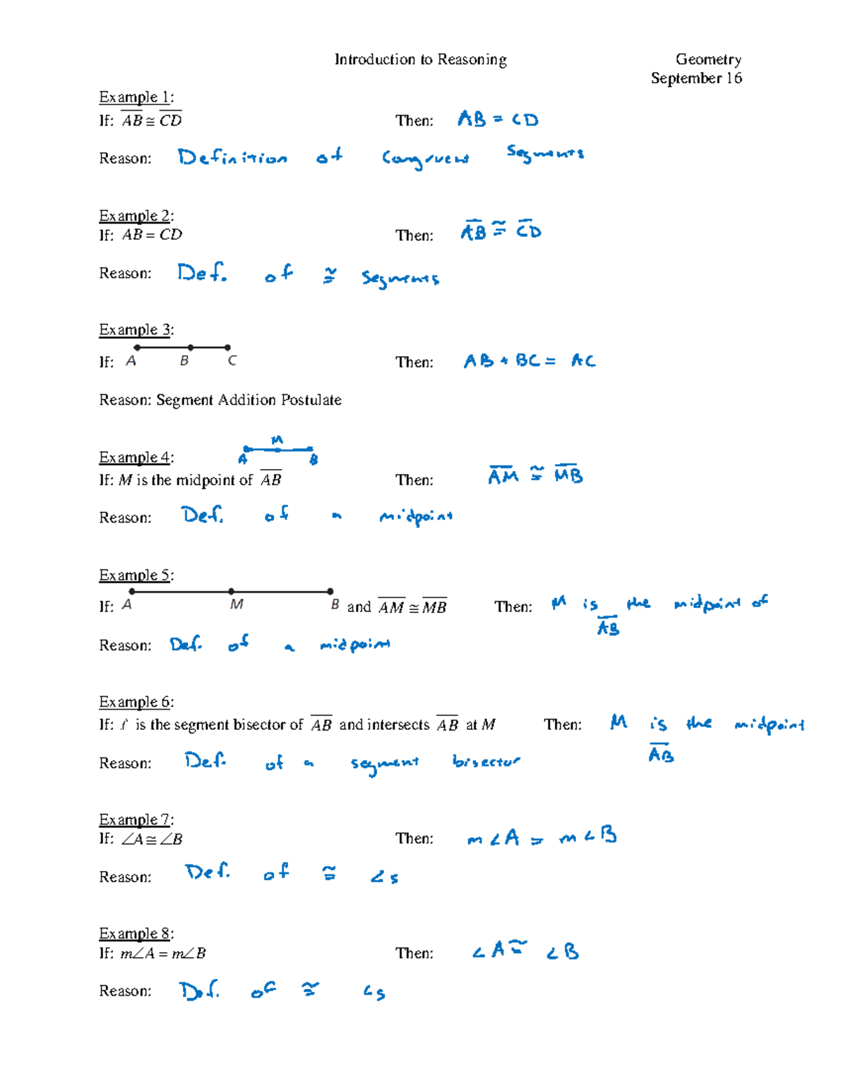 09-16 - intro to reasoning - Introduction to Reasoning Geometry Example ...
