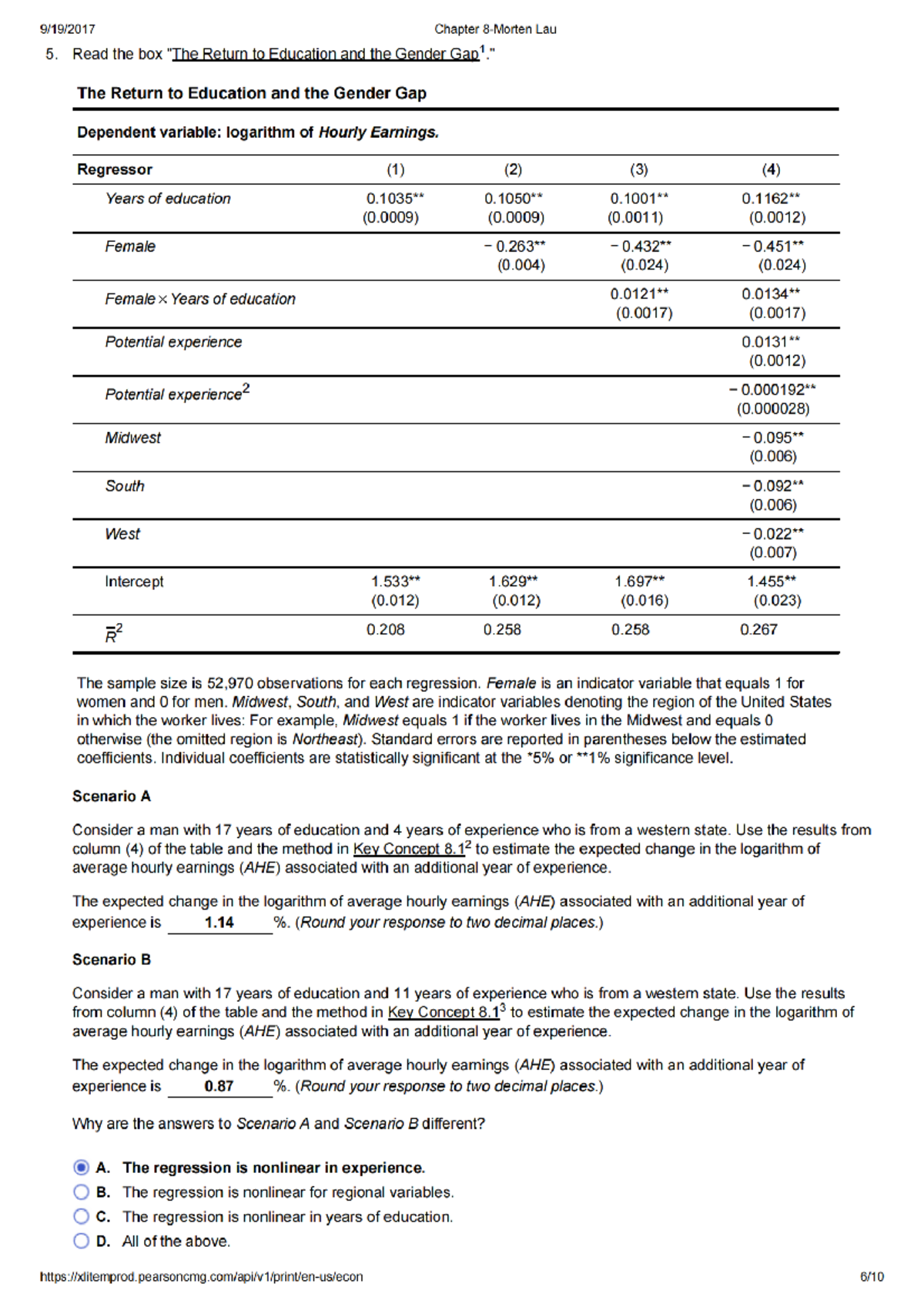 Chapter 8 My Econ Lab Solutions - 2073 - Studocu