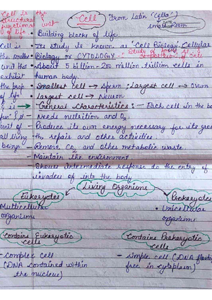 Class 12 BIO BP - Summary Biomolecules And Cell Biology Laboratory ...