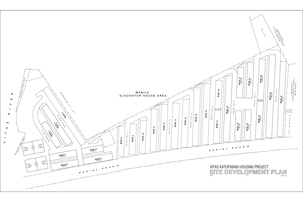 VK site development plan - ARCHITECT / ENGINEER : BLDG. 8 BLDG. 3 BLDG ...