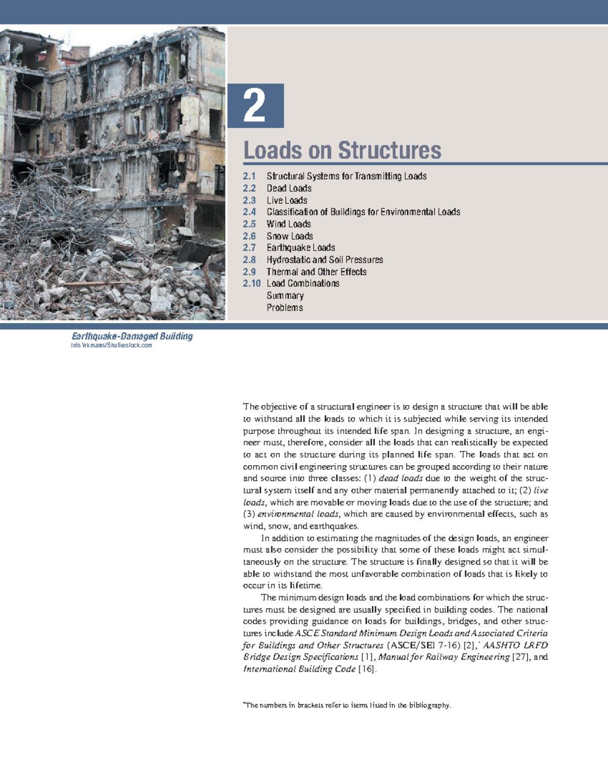 Theory of Structure - Earthquake-Damaged Building ####### Ints Vikmanis ...