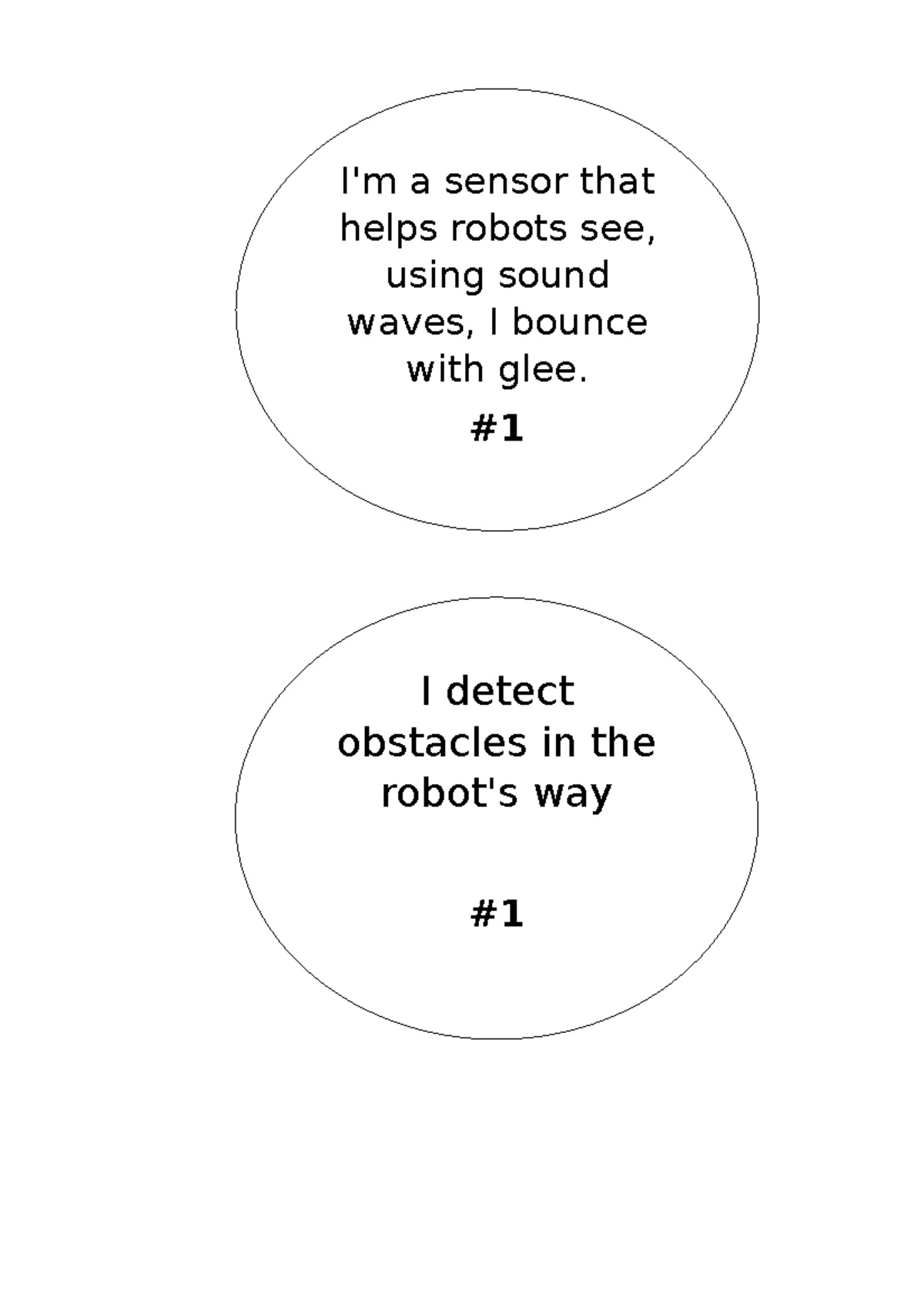 Robotics riddle - kdskfd - I'm a sensor that helps robots see, using ...