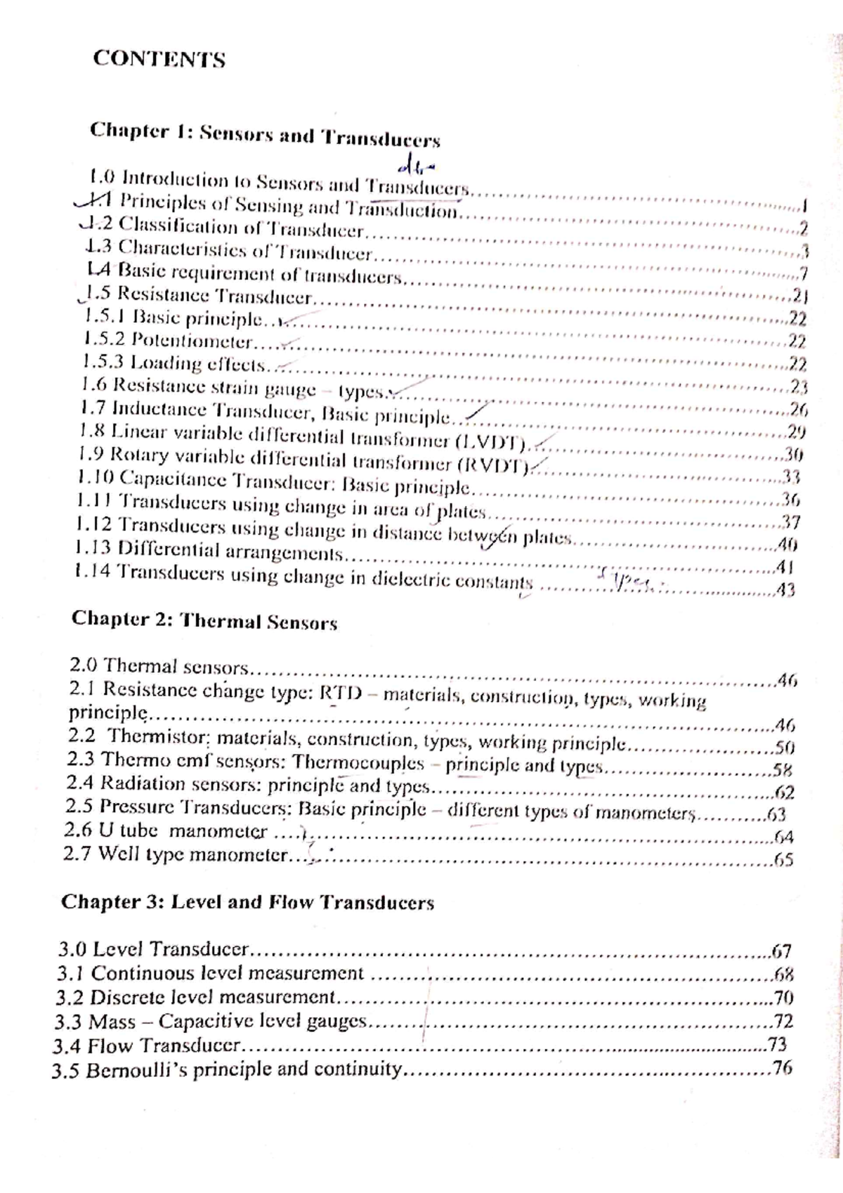BSC 3rd Sensors and transducer text1 - Bsc. Computer science - Studocu