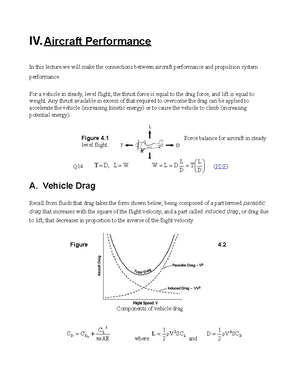 Aerospace Propulsion- I U1 - I. Introduction to Propulsion A. Goal ...