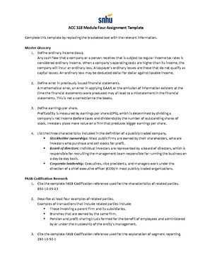 08-05 ACC 318 Module Six Assignment Template - ACC 318 Module Six ...