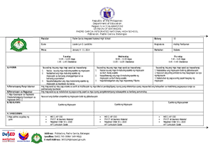 G9 Catch UP Friday DLL FEB 2 2024 - Republic of the Philippines ...