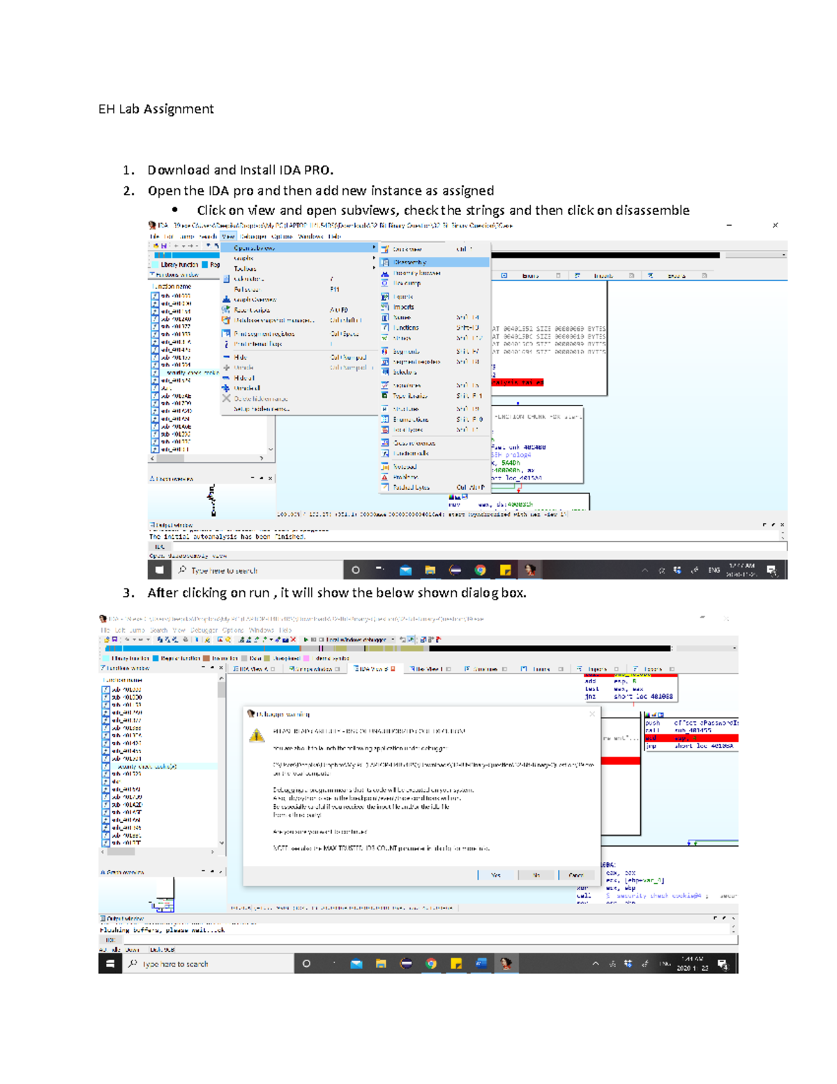 301120985 Ehlab - Assignment - EH Lab Assignment Download and Install ...