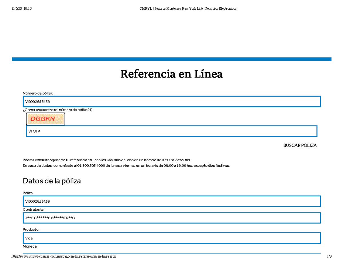 Clemente 11 Mayo 2023 Smnyl Seguros Monterrey New York Life Servicios ...