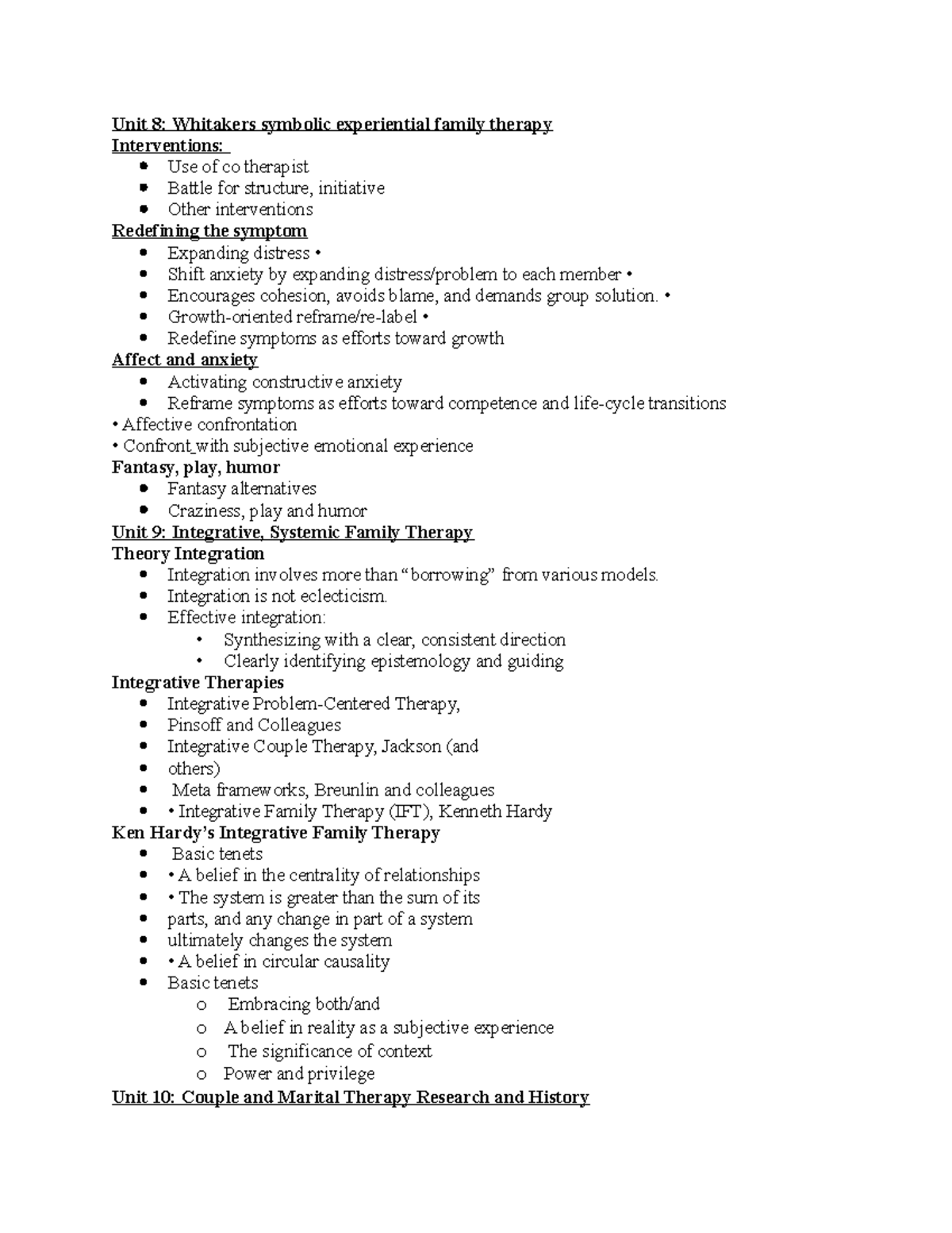 Ch. 8-10 lecture notes - Alex Mott - Unit 8: Whitakers symbolic ...