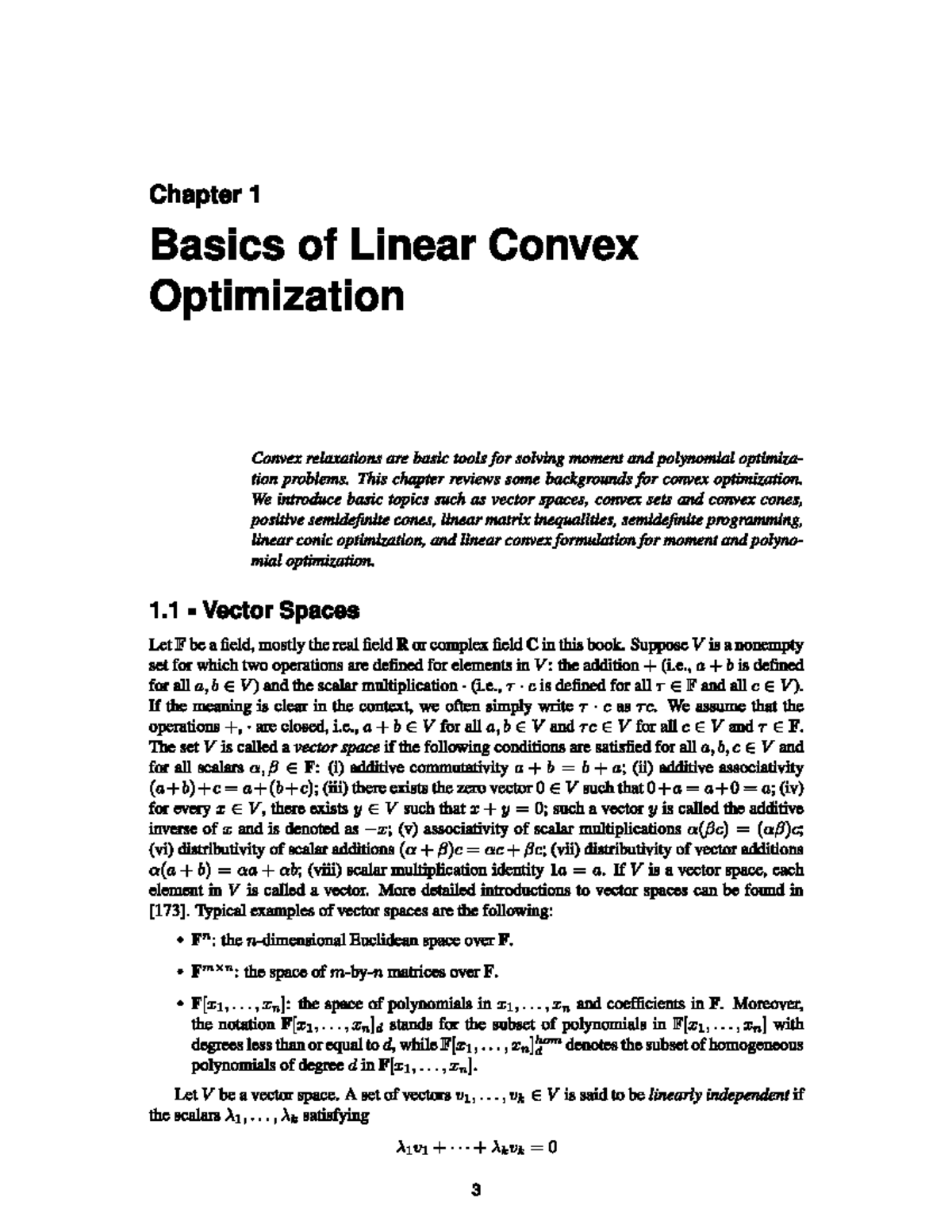 Convex Optimization - Math 20F - Studocu