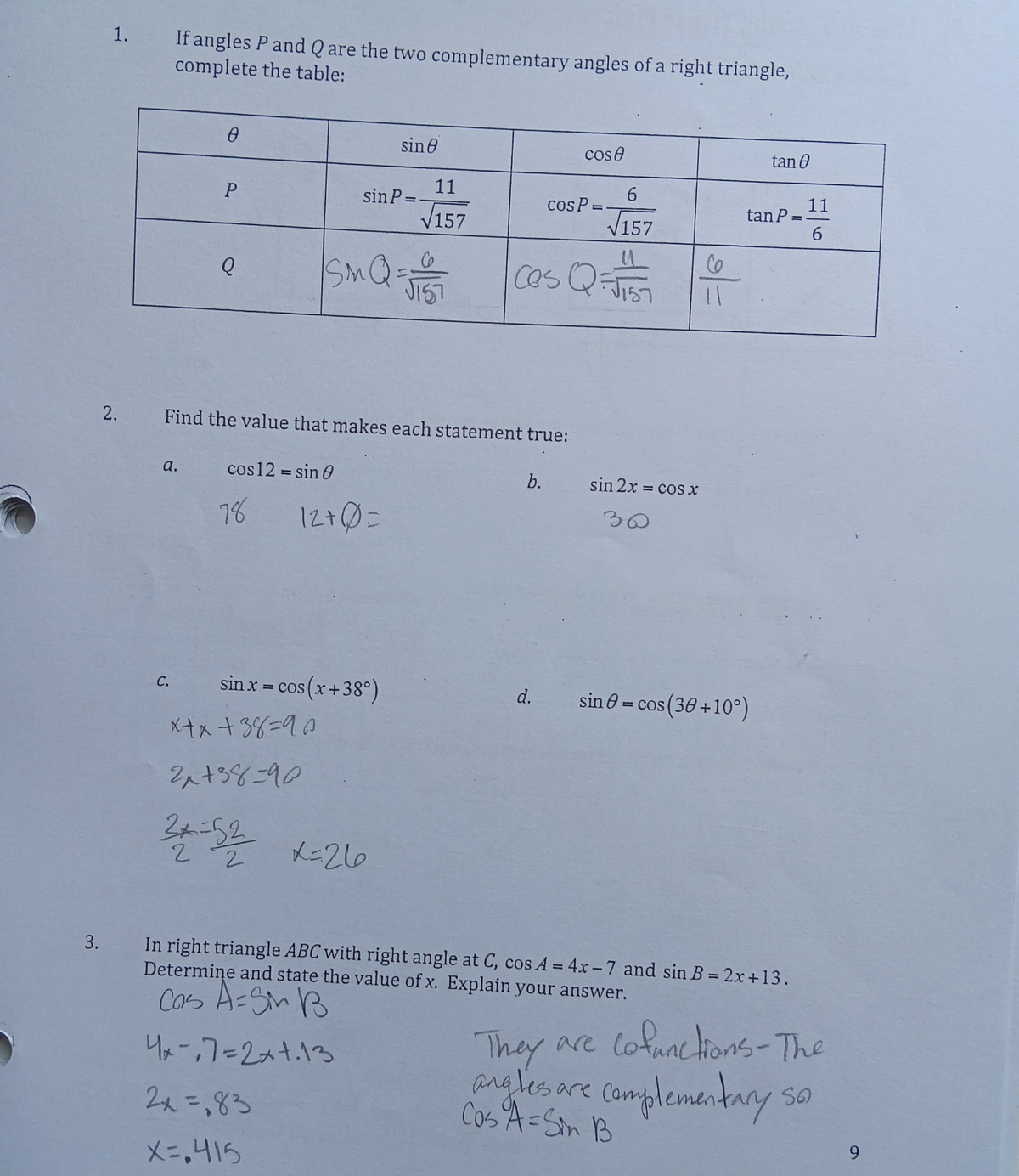 20230619 155943 - Covers how to solve trigonometry questions and ...