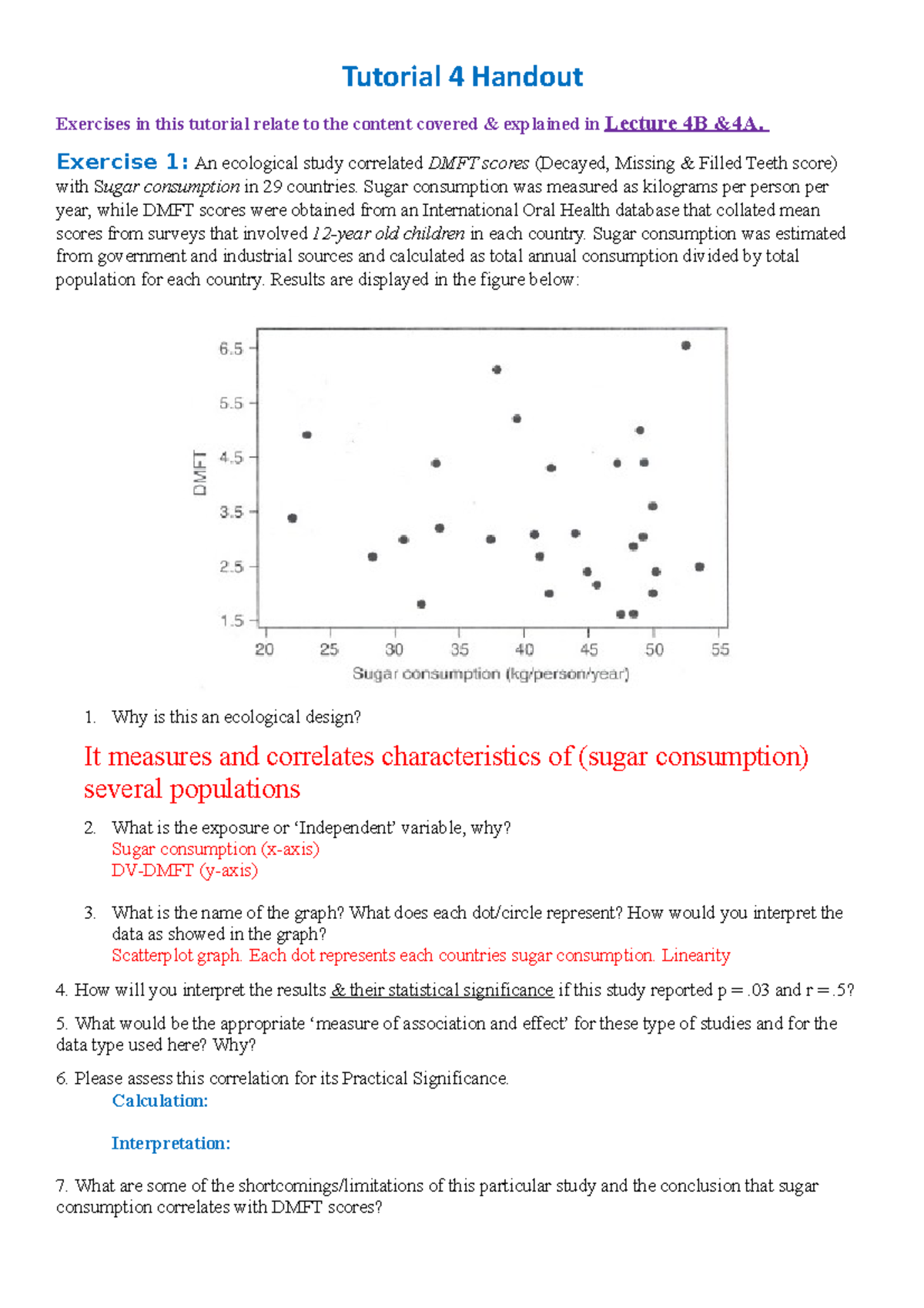Tutorial 4 Handout - Tutorial 4 Handout Exercises in this tutorial ...