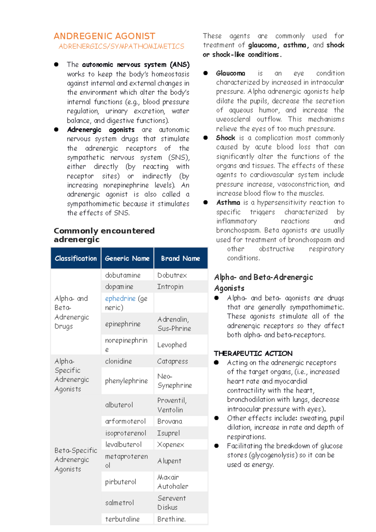 Andregenic Agonist and Antagonist ( Nurses LAB) - Cognitive Psychology ...