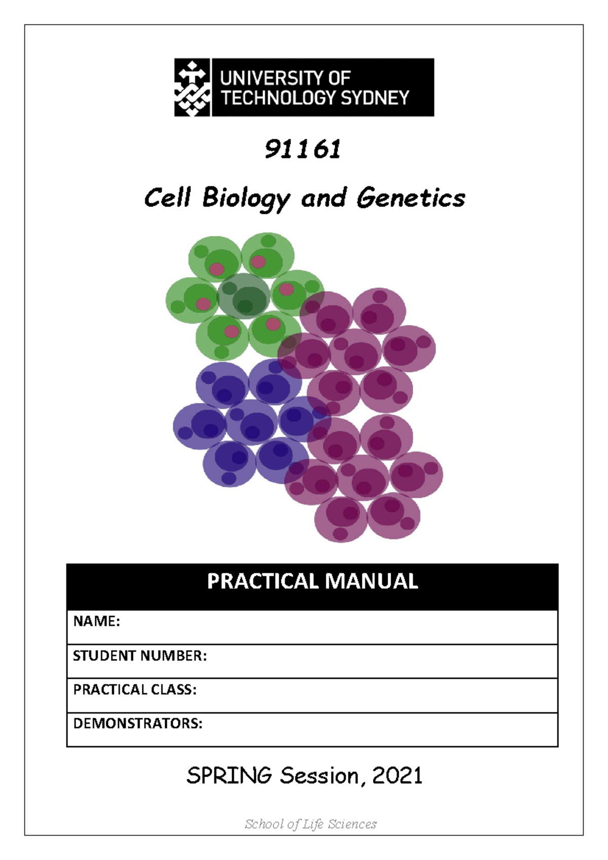 CBG Spring PRAC Manual 2021 - 091161 - Studocu