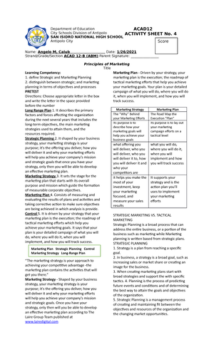 Activity Sheet 6 ACAD 12 - Name ...