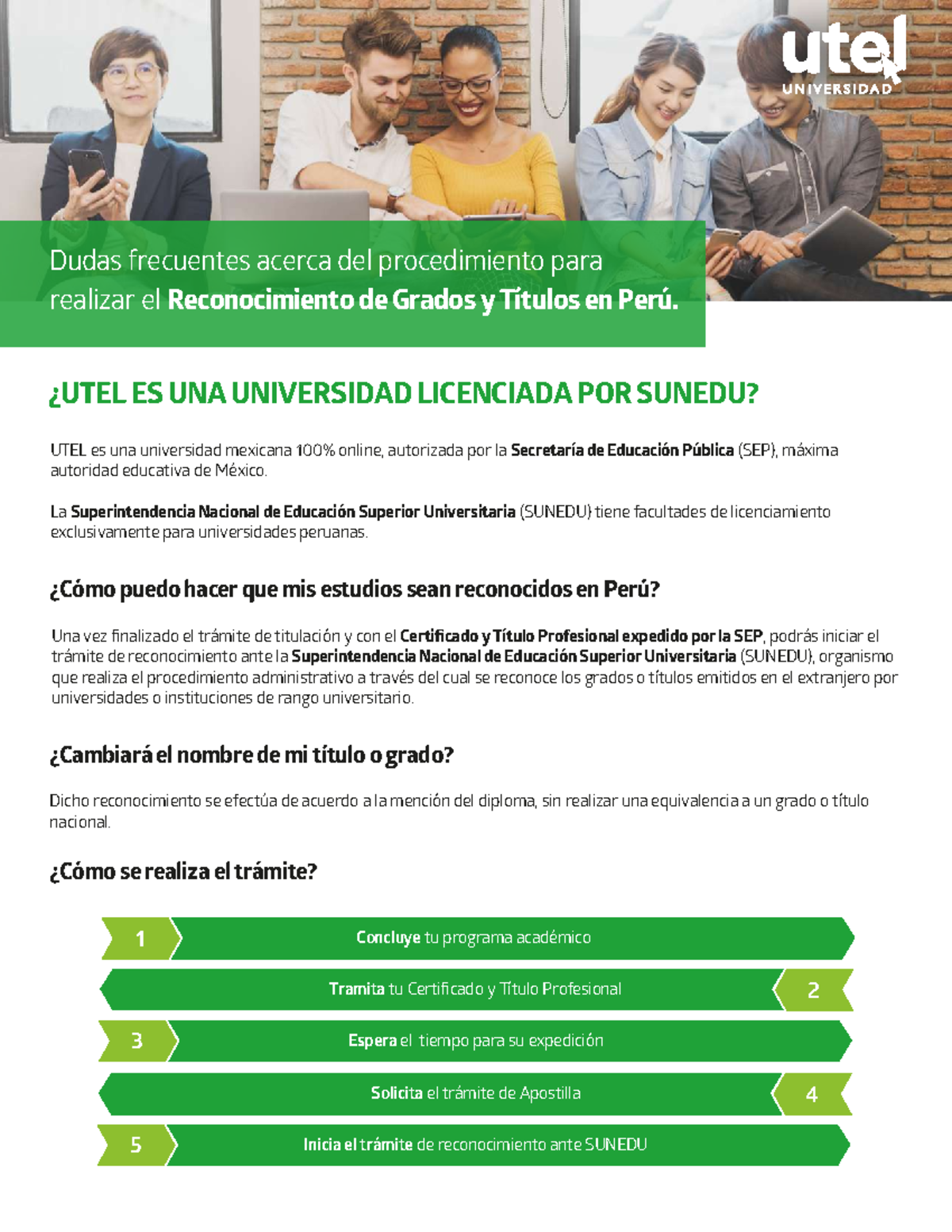 Reconocimiento grados titulos peru - 1 3 5 ¿UTEL ES UNA UNIVERSIDAD ...