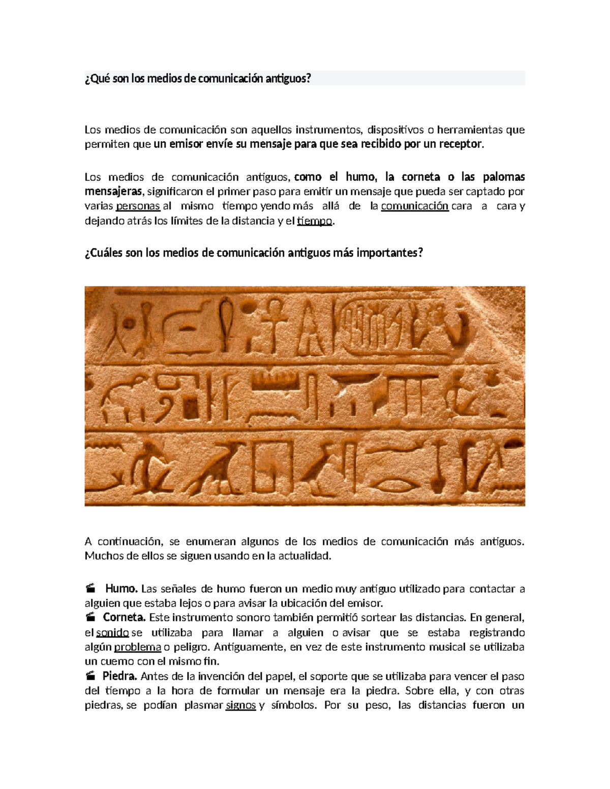 Qué son los medios de comunicación antiguos - ¿Qué son los medios de comunicación antiguos? Los ...