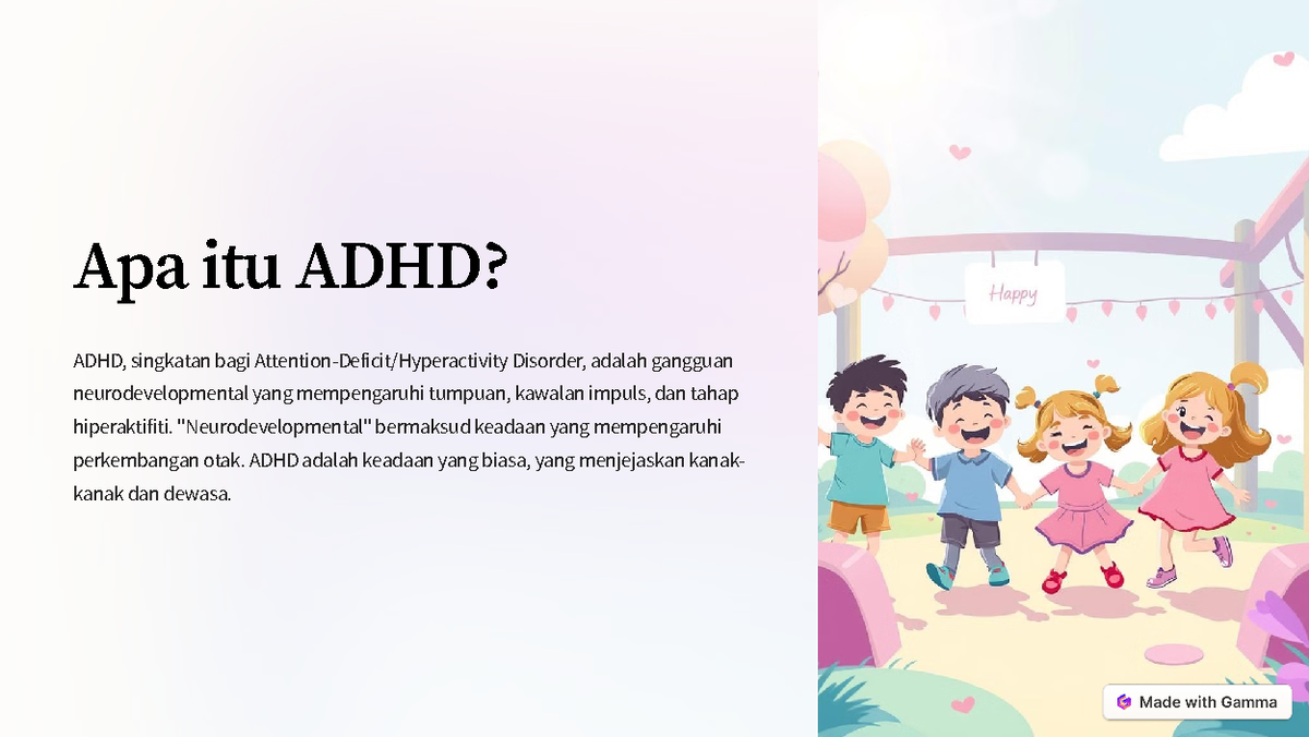 Apa-itu-ADHD - thank you - Apa itu ADHD? ADHD, singkatan bagi Attention ...
