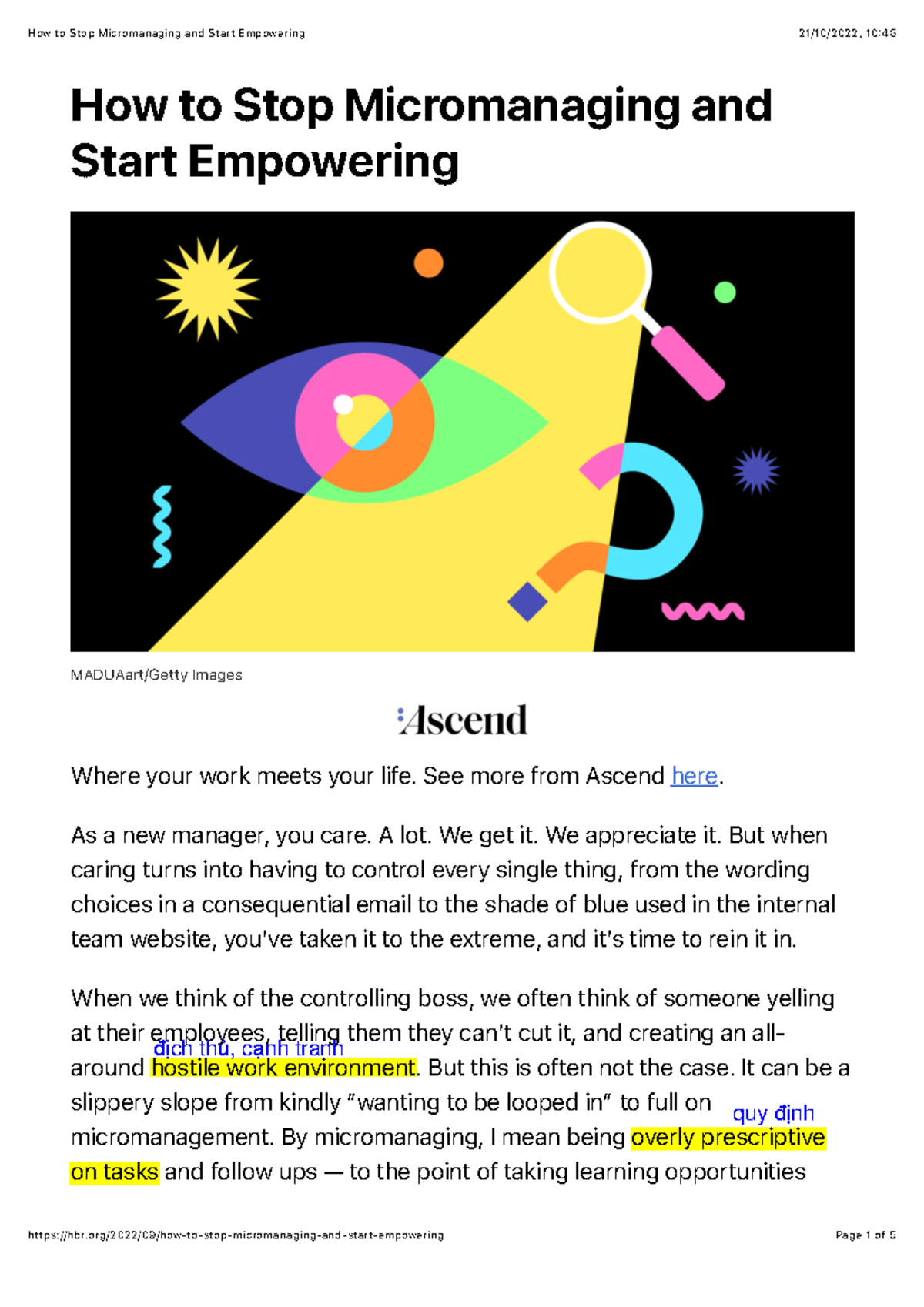 How to Stop Micromanaging and Start Empowering - How to Stop Micromanaging and Start Empowering ...