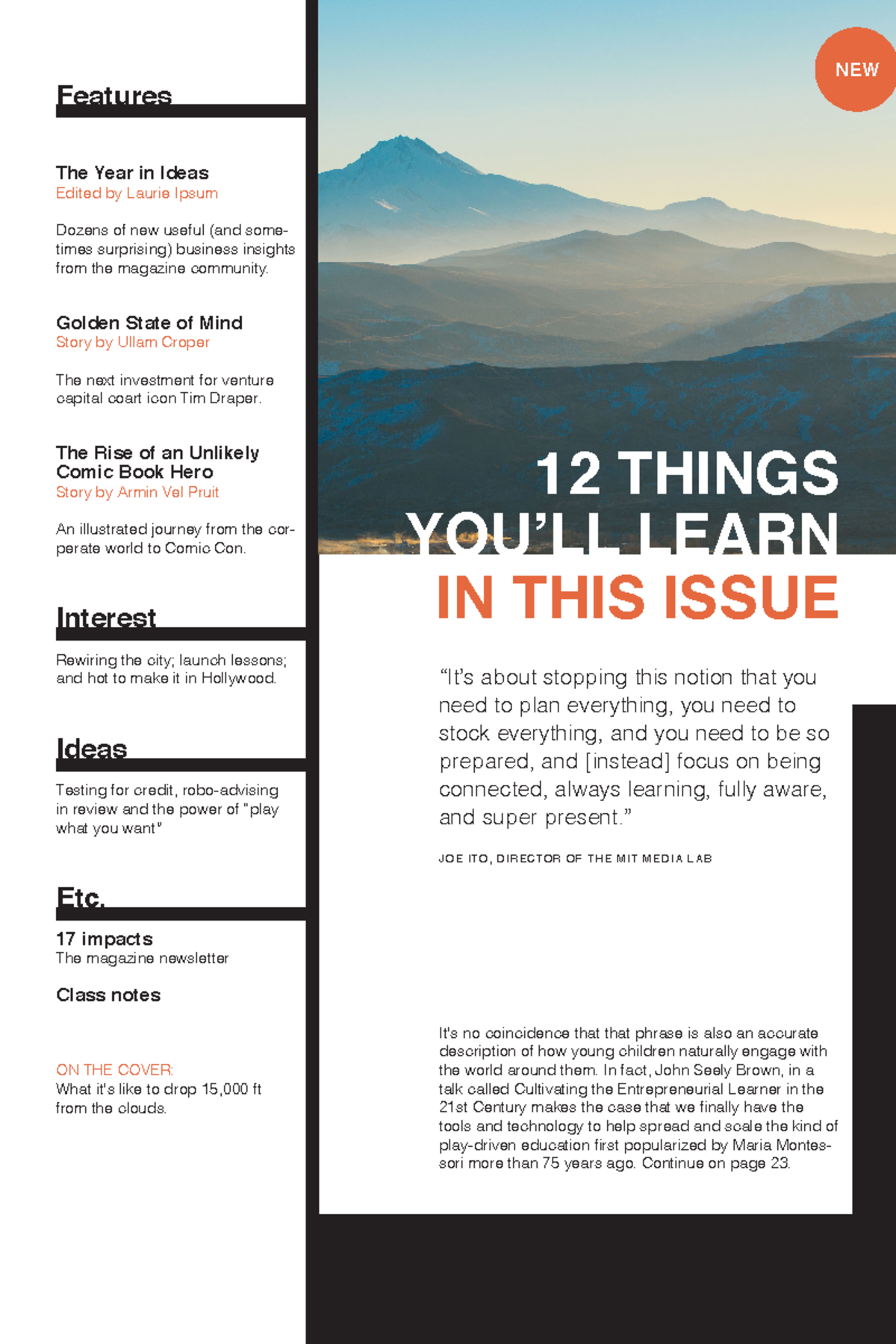 Homework In Design Demo - Features The Year in Ideas Edited by Laurie ...