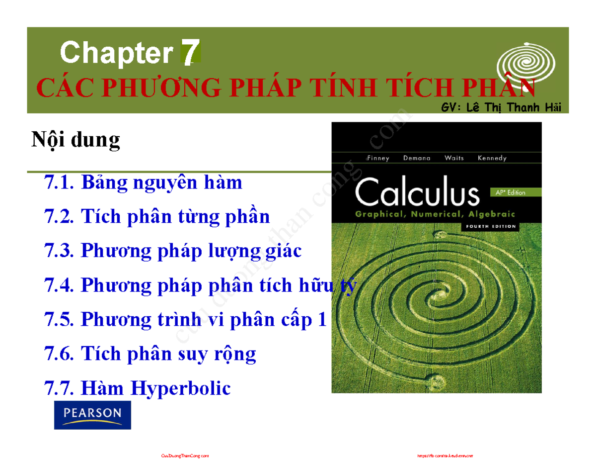 Toan-2 vu-quoc-huy chuong-7-co-hai - [cuuduongthancong.com] - Chapter 1 2012 Pearson Education ...