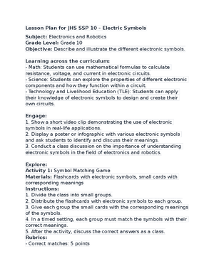 Consumer Electronics Servicing TG - K to 12 BASIC EDUCATION CURRICULUM ...