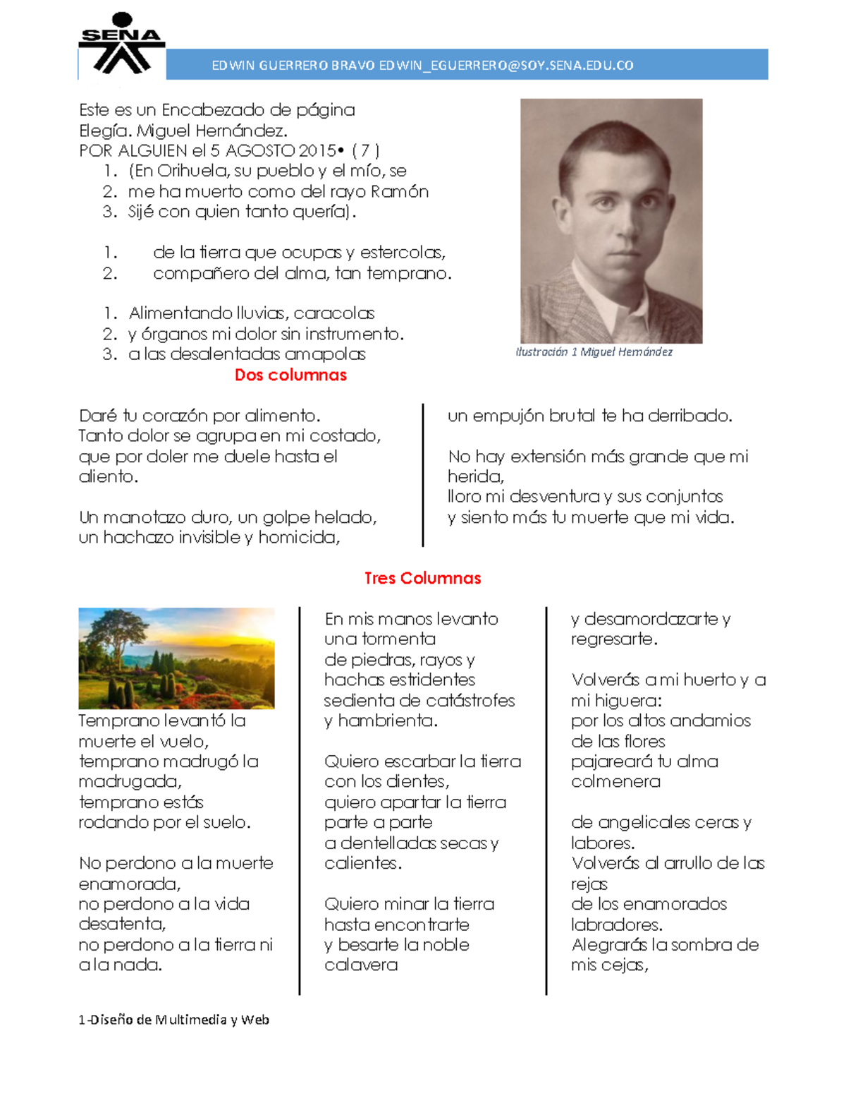 Evidencia WORD - 1 - Diseño de Multimedia y Web EDWIN GUERRERO BRAVO ...