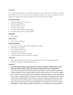 Shadow Health Arun Patel DM and HTN Subjective - NURS 6013 - Studocu