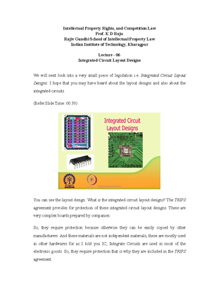 Ipr part1 - Intelluctual property rights full notes - DIGITAL NOTES Of ...