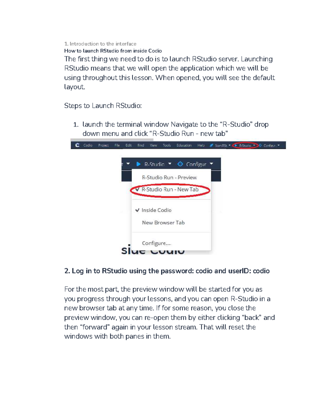 R Studio Introduction - Notes and assignment code - 1. Introduction to ...