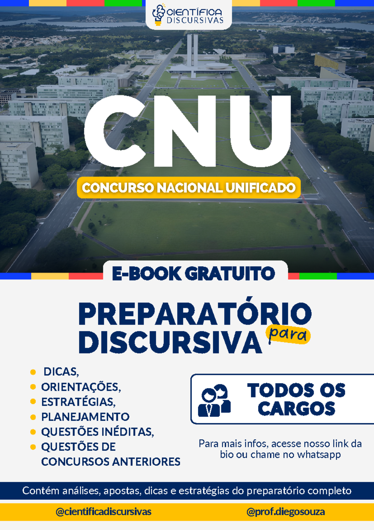 E-book gratuito CNU - ####### DICAS, ####### ORIENTAÇÕES ...