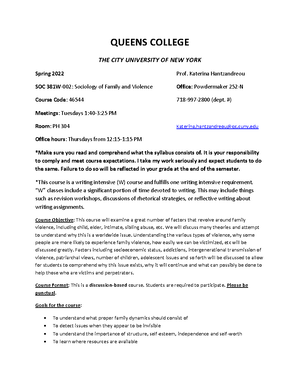 Soc 210 Syllabus - New Urban Sociology - Teresa@qc.cuny The Modern ...