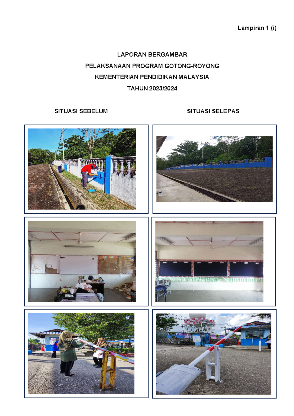 Laporan GORO PIBG - good report - Organic Chemistry 2 - Lampiran 1 (i ...