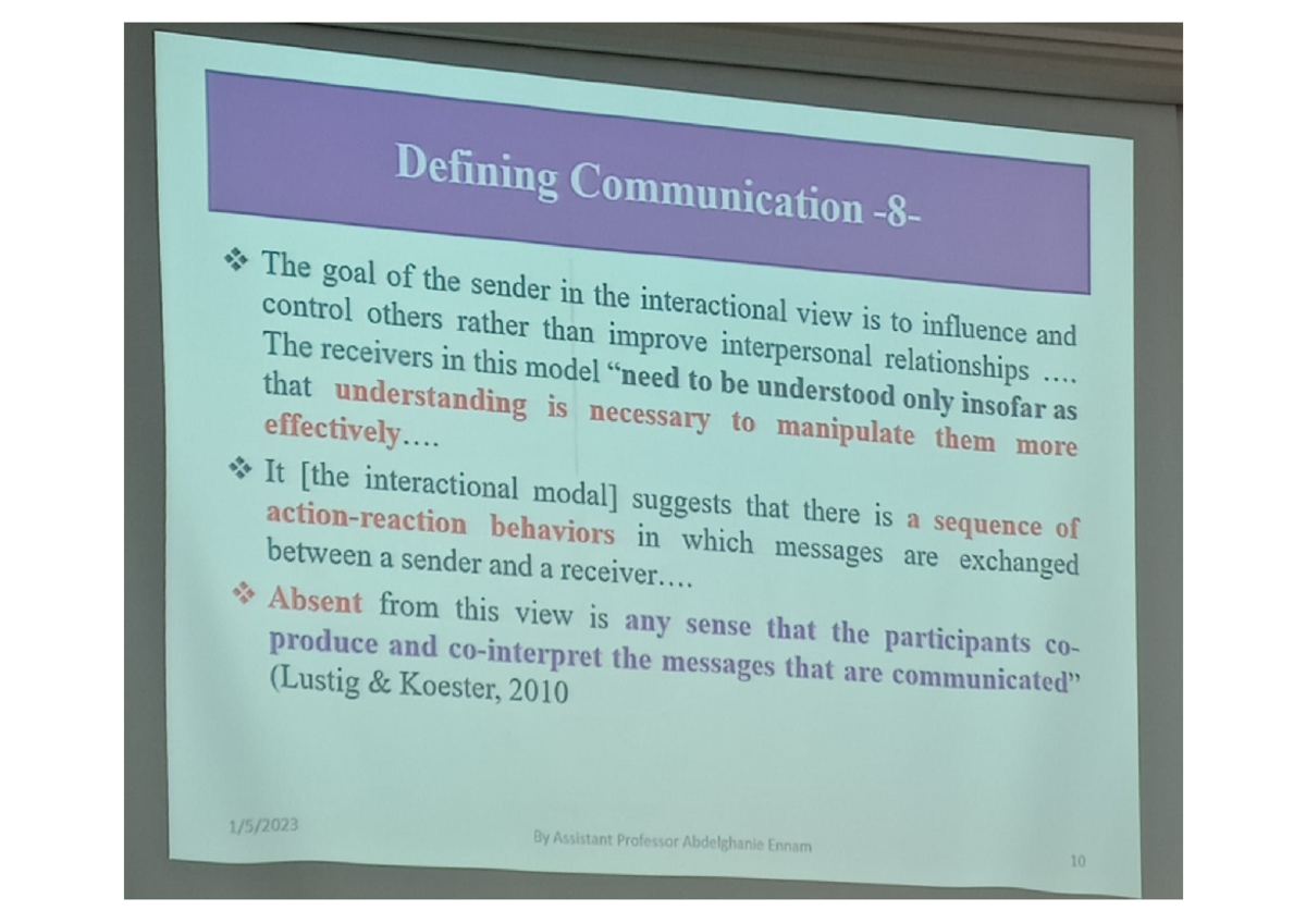 Oral communication week 3 - Studocu