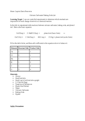Soda experiment - Based on the class data, the average density for ...