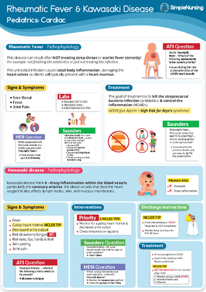 Basic Concept Map week 4 endocarditis - Basic Concept Map Heart murmur ...