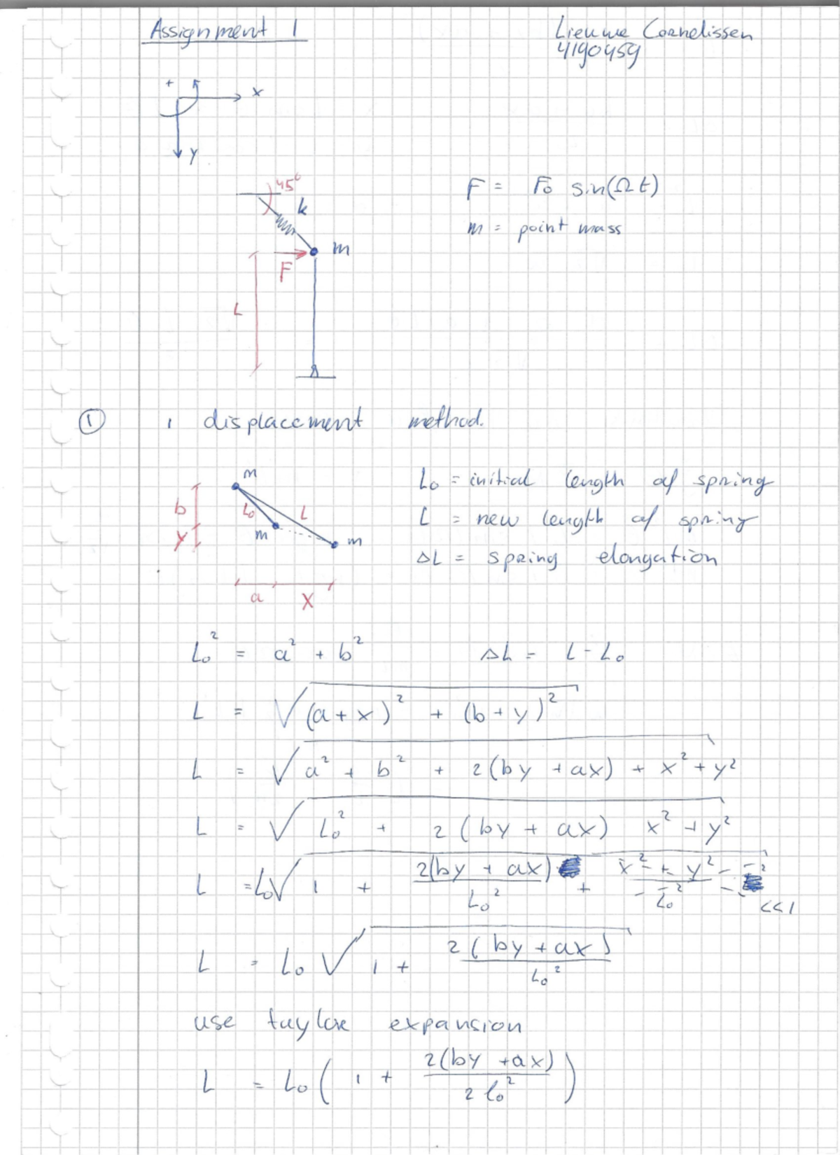 Assignment 1 anwsers - Practicum Structural Dynamics - I I I?) -_;.s.,34(_w_€r1, mot s: .7 1 ...