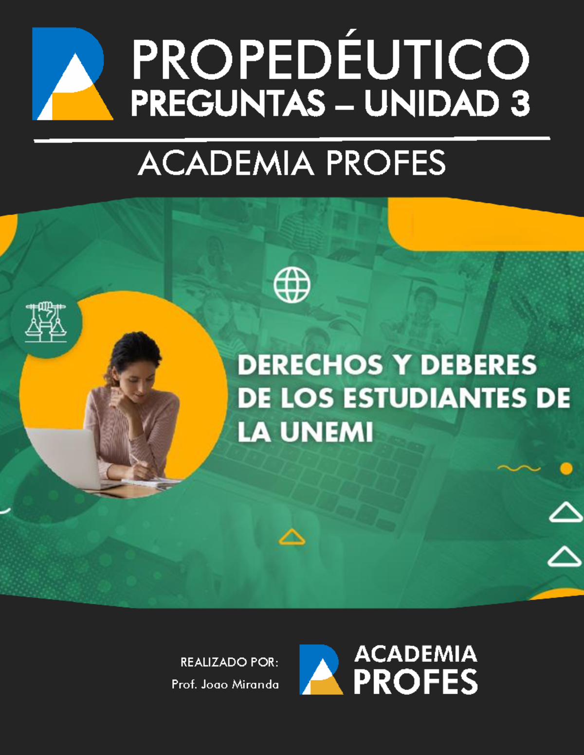 Academia Profes - Preguntas DE Propedeutico ( Unidad 3 ...