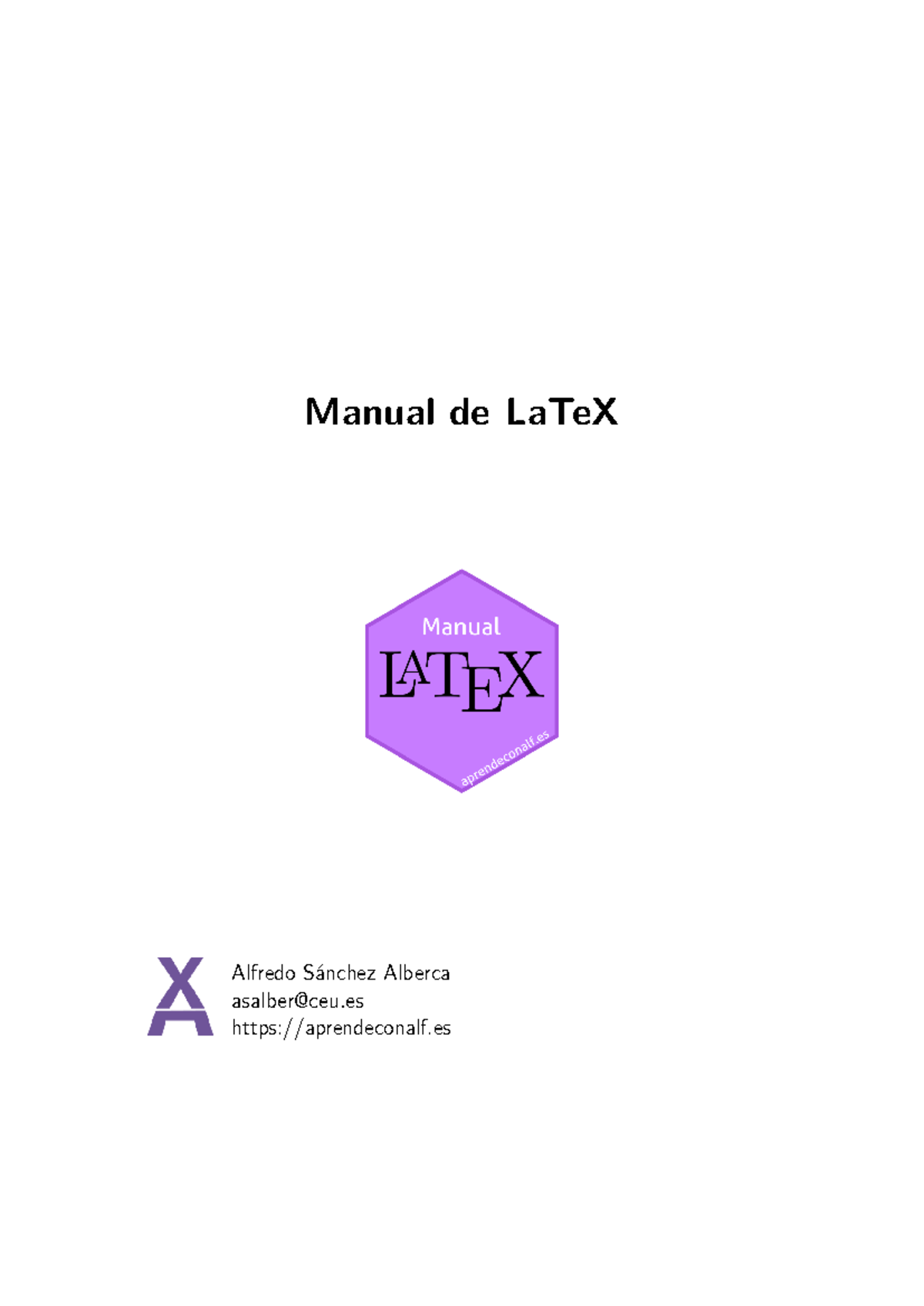 Manual-latex-1 - manual para latex - Manual de LaTeX Alfredo Sánchez ...