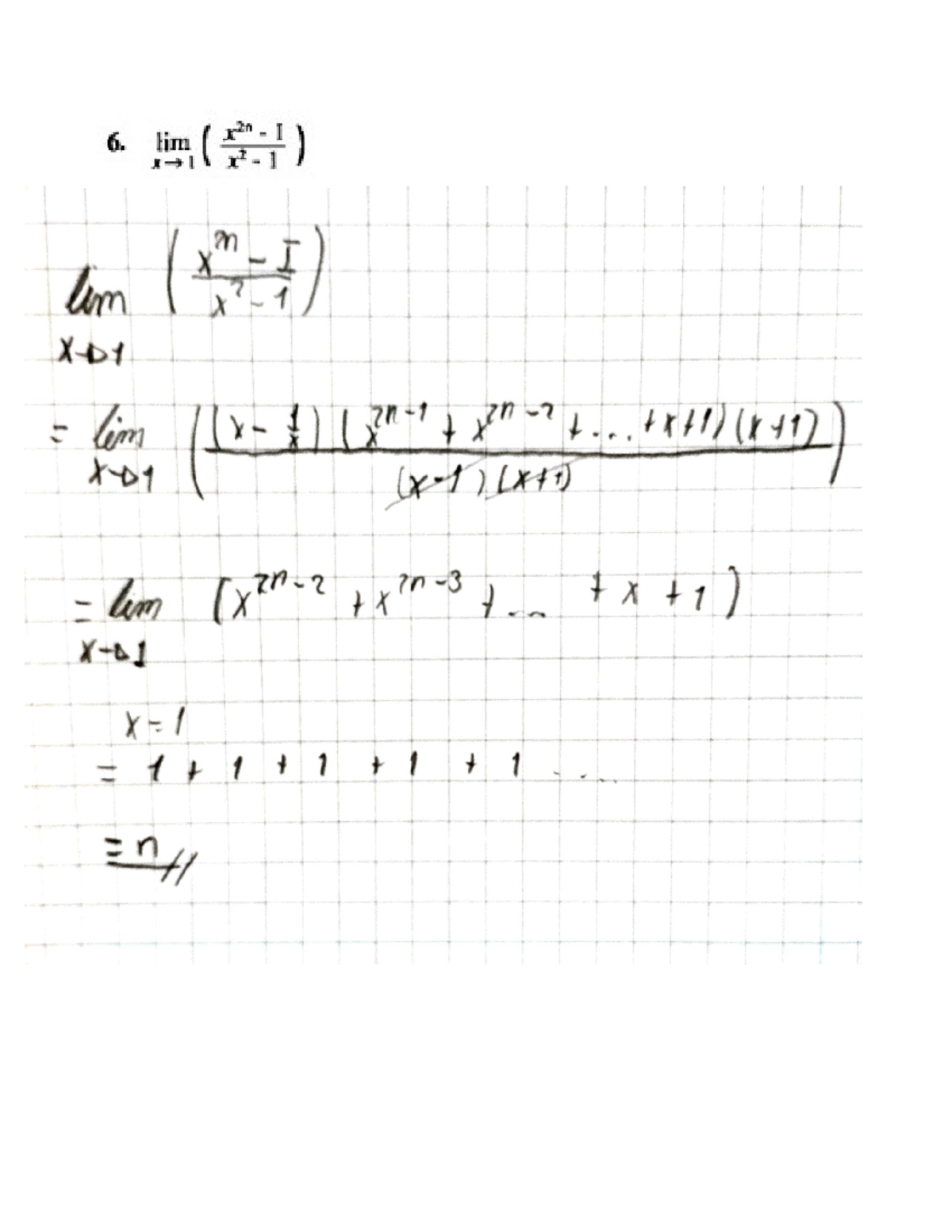 6-7-8 - ejercicios resueltos - Análisis Matemático - 6. lim ( lim lim ...