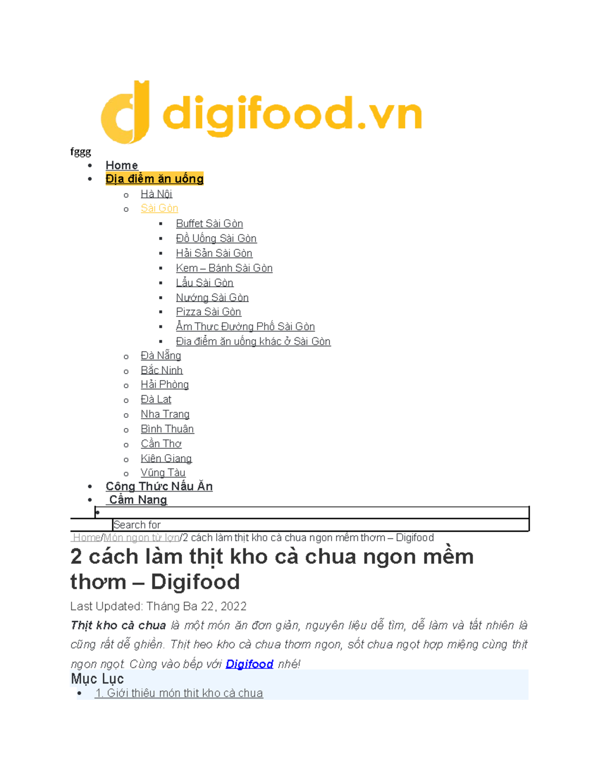 Thit kho sốt đậu - bài tập lý thuyết thi kết thúc môn - fggg Home Địa ...