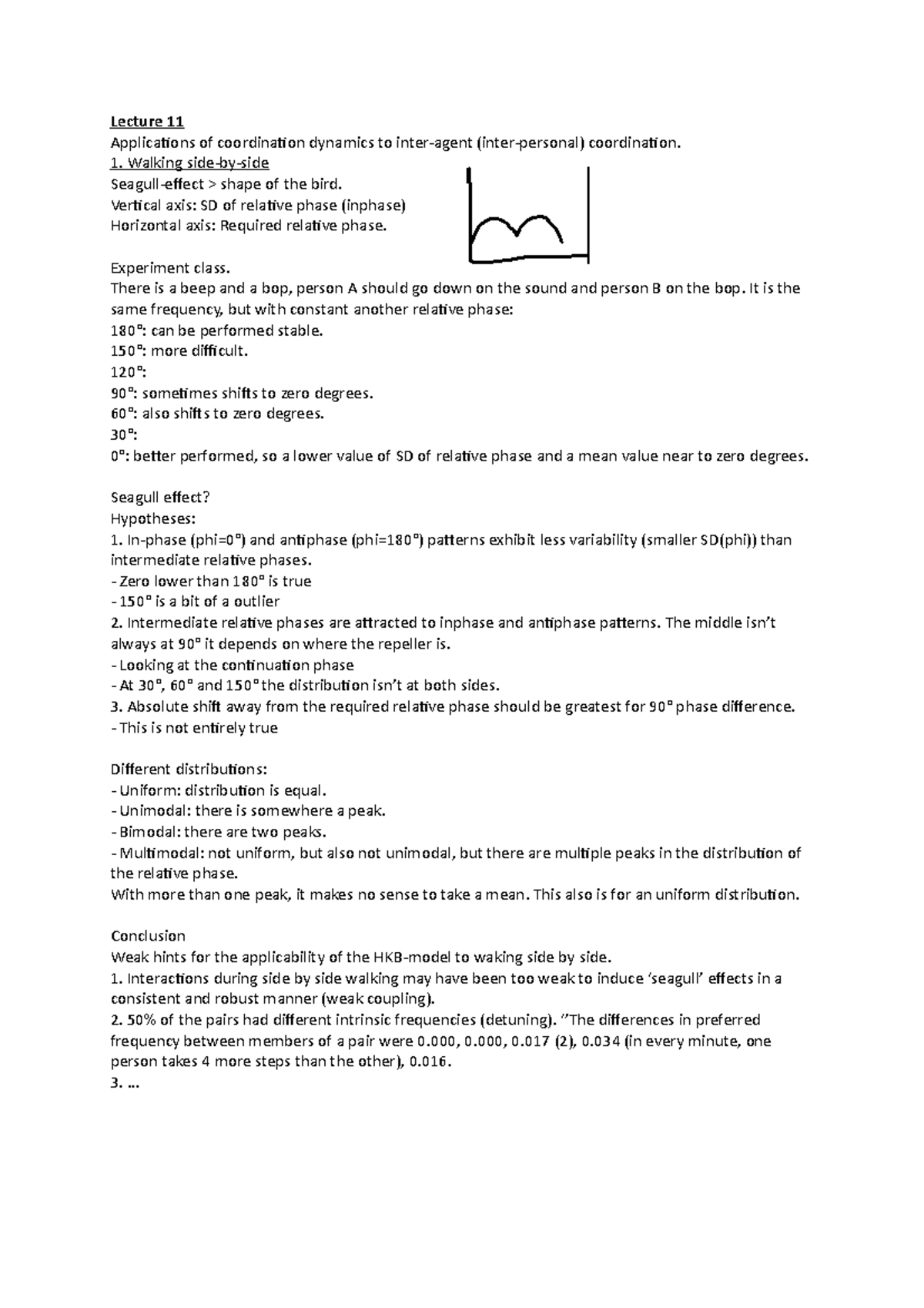 Lecture 11 Coordination Dynamics Lecture 11 Applicaions Of Coordinaion Dynamics To Inter Agent
