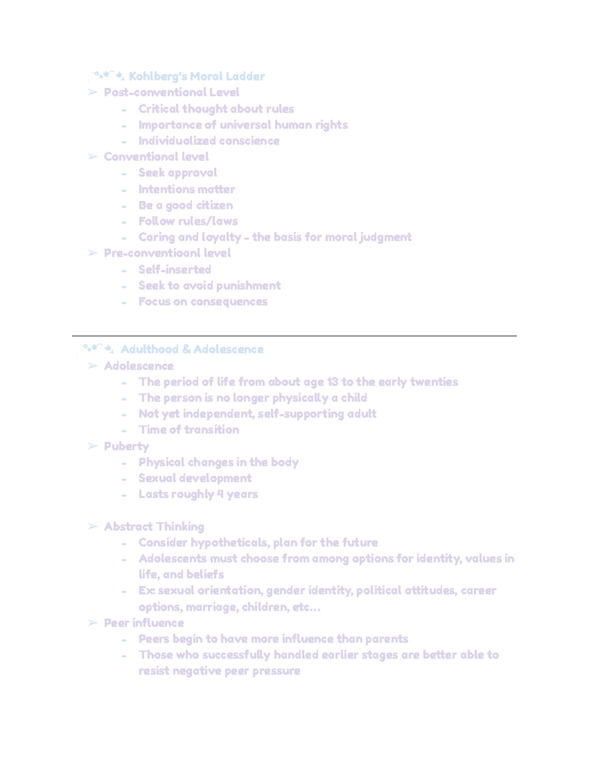 Kohlberg’s Moral Ladder - ˏˋ°•*⁀ Kohlberg’s Moral Ladder Post ...