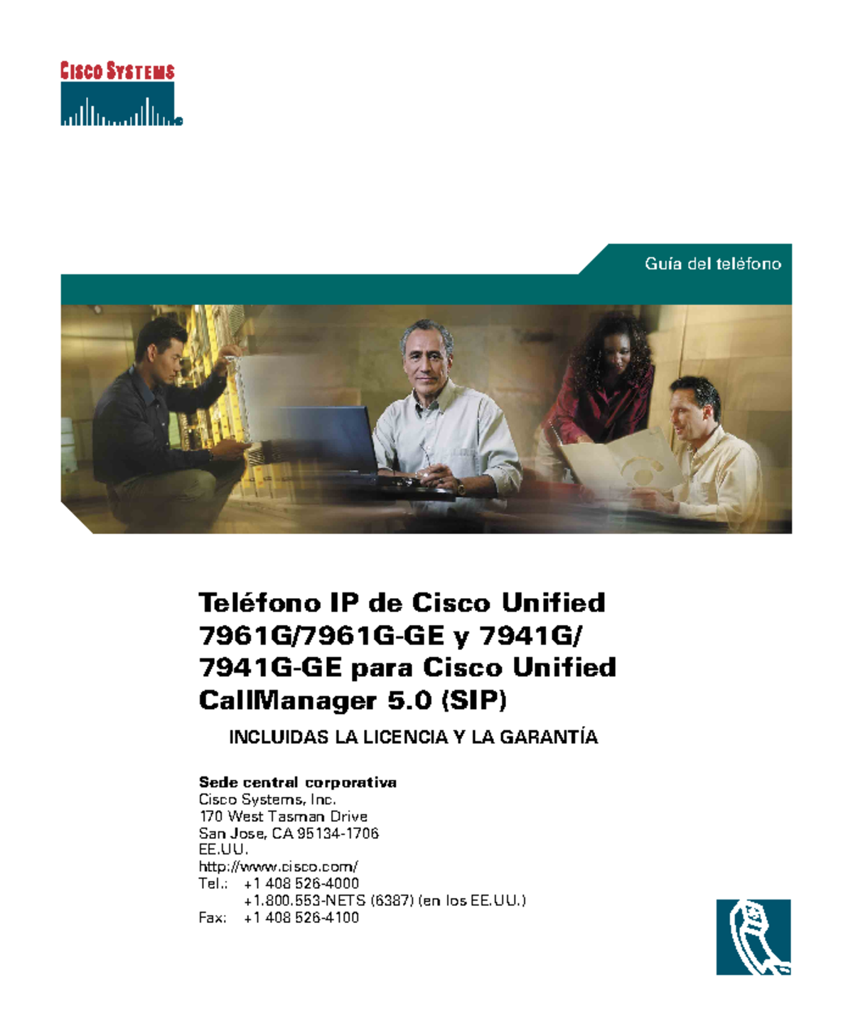 Telefono IP 7941 7961 Manual del usuario - Sede central corporativa ...