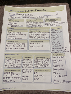 Neurological Disorder Notes - Neurological System Send messages to ...