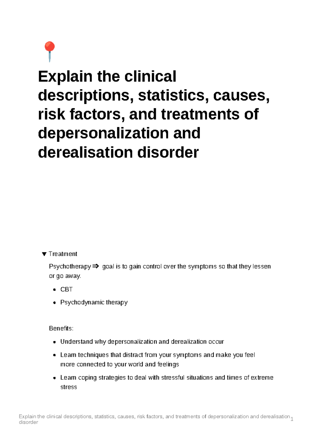 Explain the clinical descriptions statistics causes risk factors and ...