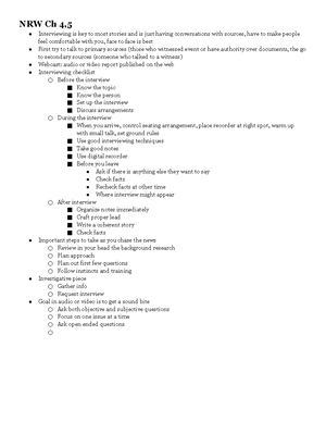 WCM 17-18 - writing as a craft and magic chapters 17-18 - WCM 17- The ...
