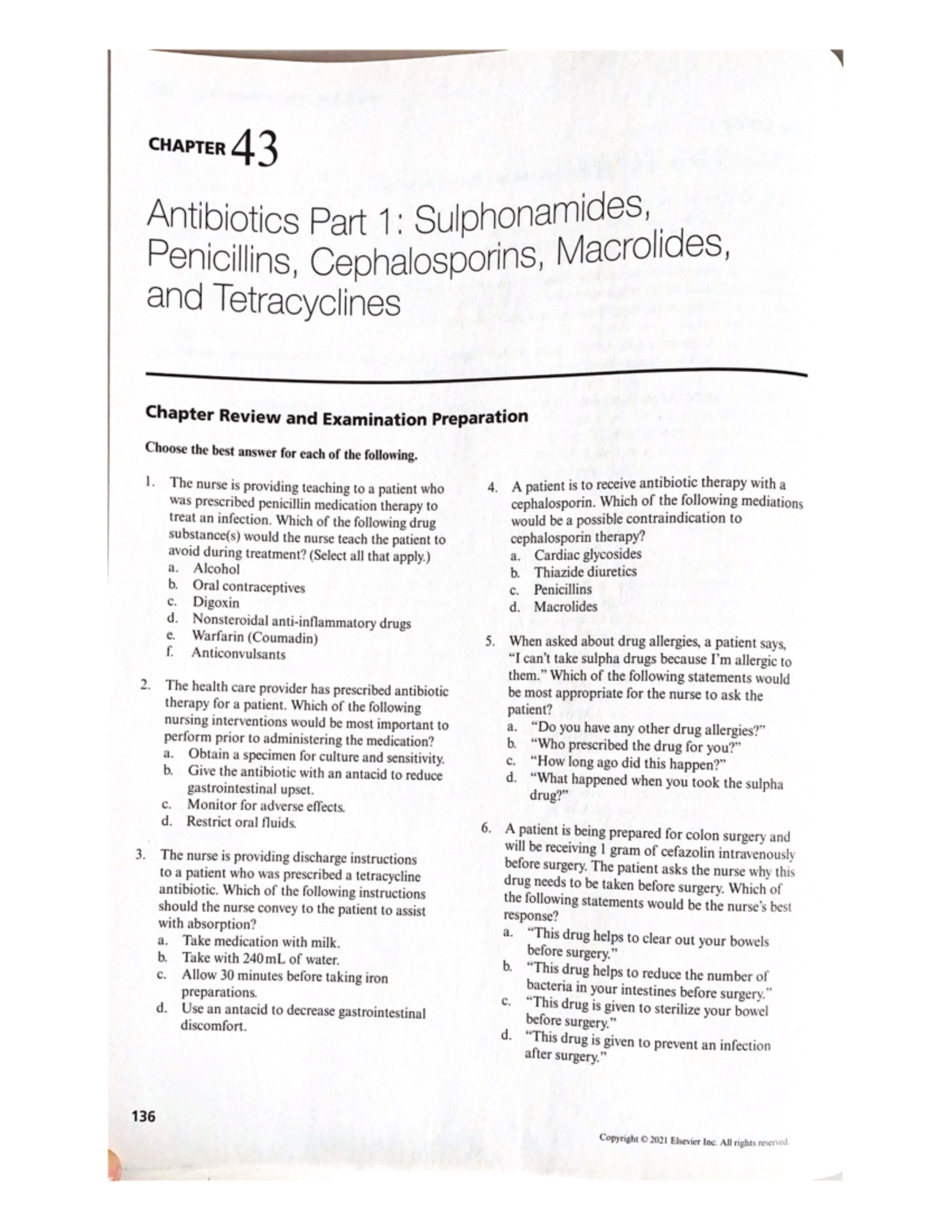 Antibiotics Part 1 Sulphonamides - PHAR 1280 - Studocu