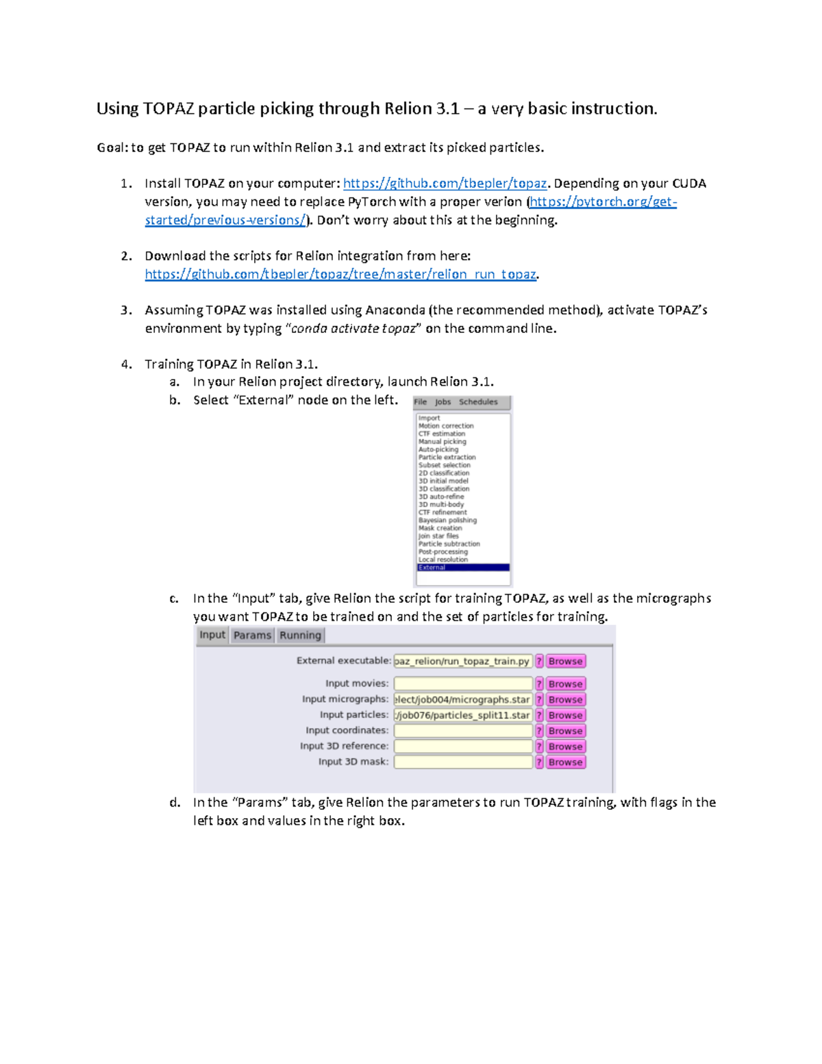 Topaz-Relion-v2 - for structural solution - Using TOPAZ particle ...